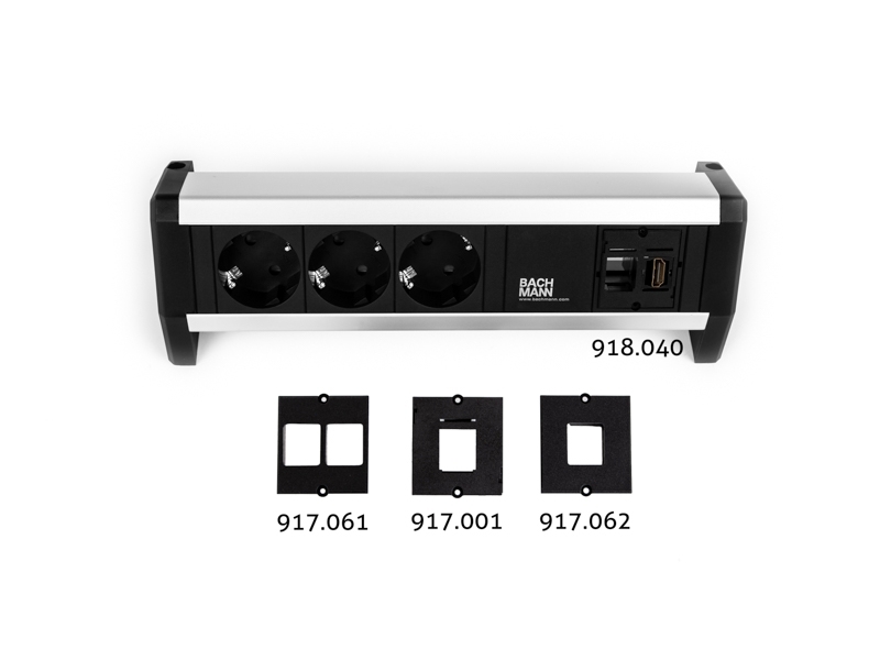 HDMI Keystone mit Bachmann 918.040 Custom Modul