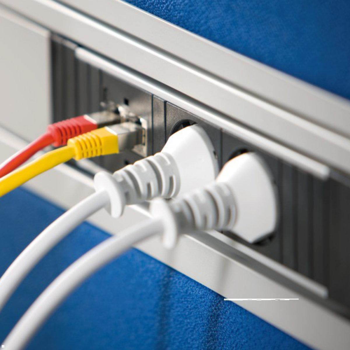 Steckdosenleiste Step Alu Master Slave, Bachmann 906.18811