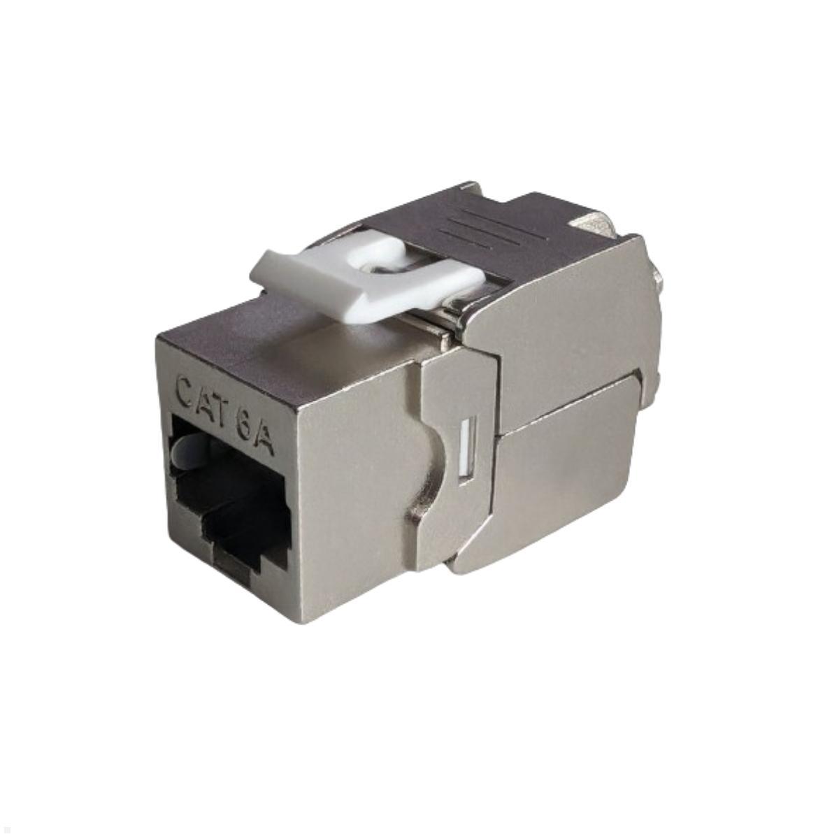 CAT 6a RJ45 Keystone Modul TecLines TKM017 werkzeuglos