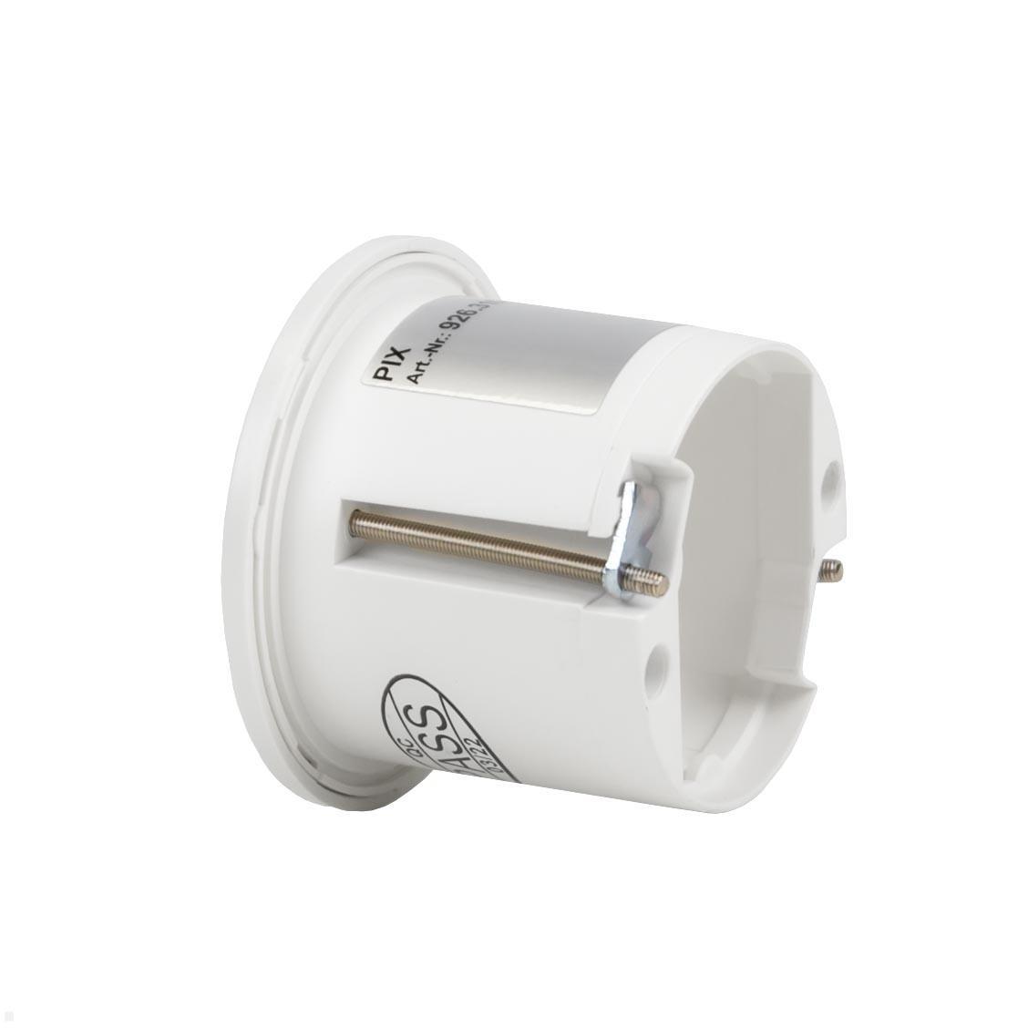 Bachmann PIX 1x Custom Modul leer, Zierringe weiß und Alu