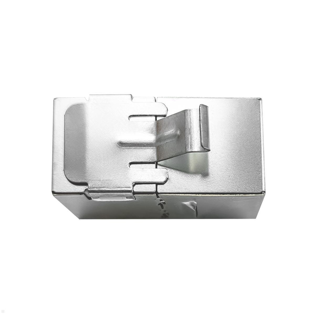 CAT 7 RJ45 Keystone Modul LAN TecLines TKM015, silber
