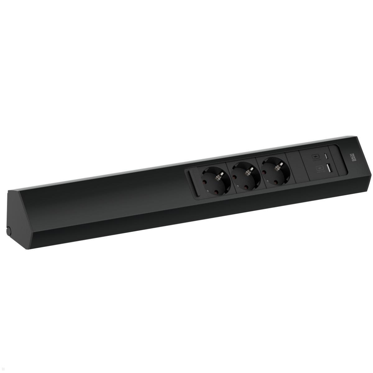 Eck Steckdosen lang USB A/C Küche - Bachmann CASIA 932.106
