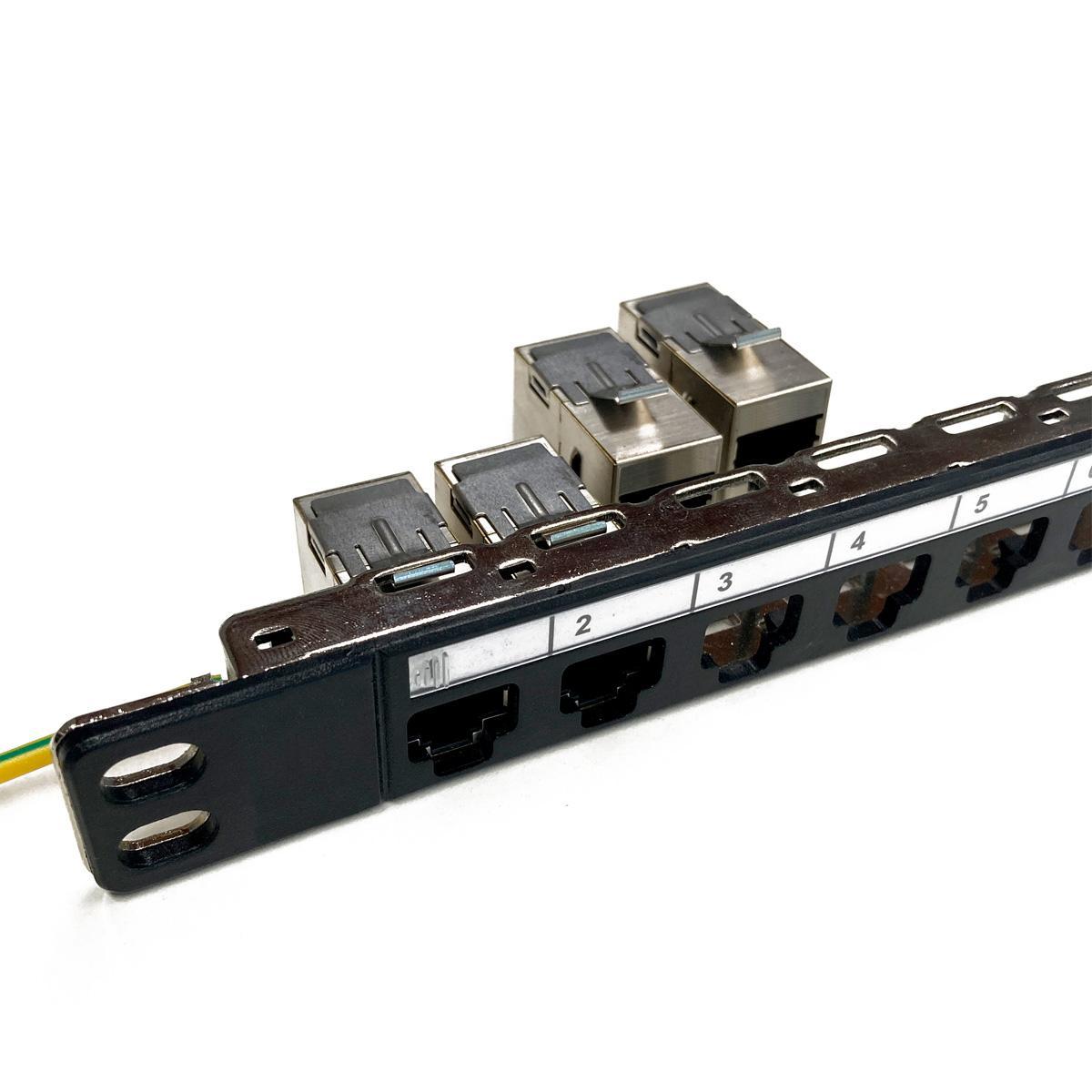 CAT 7 RJ45 Keystone Modul LAN TecLines TKM015, silber