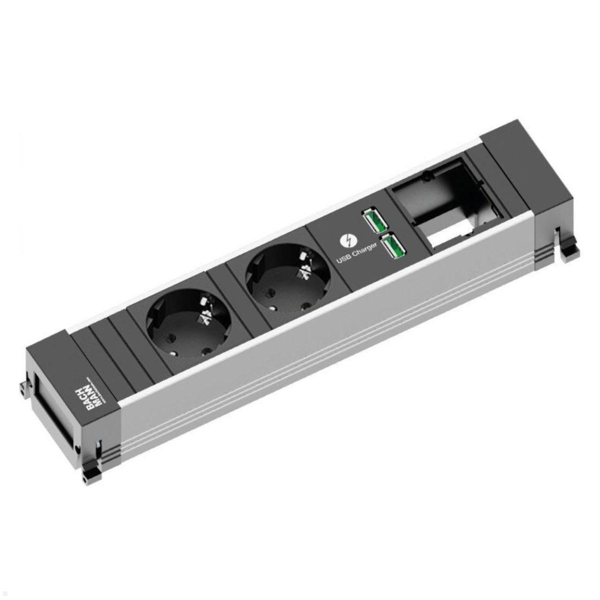 Einbausteckdose USB / CM, Bachmann Power Frame (916.504)
