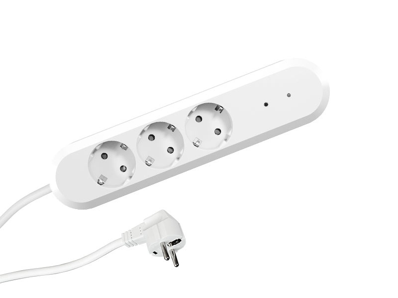 Bachmann SMART, 3-fach Steckdosenleiste VDE mit Funkfernschalter, 381.800