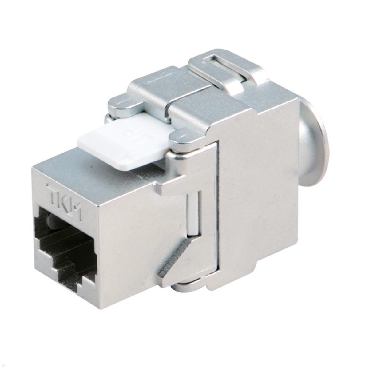 CAT6a Keystone Modul Bachmann (918.035), RJ45 Buchse