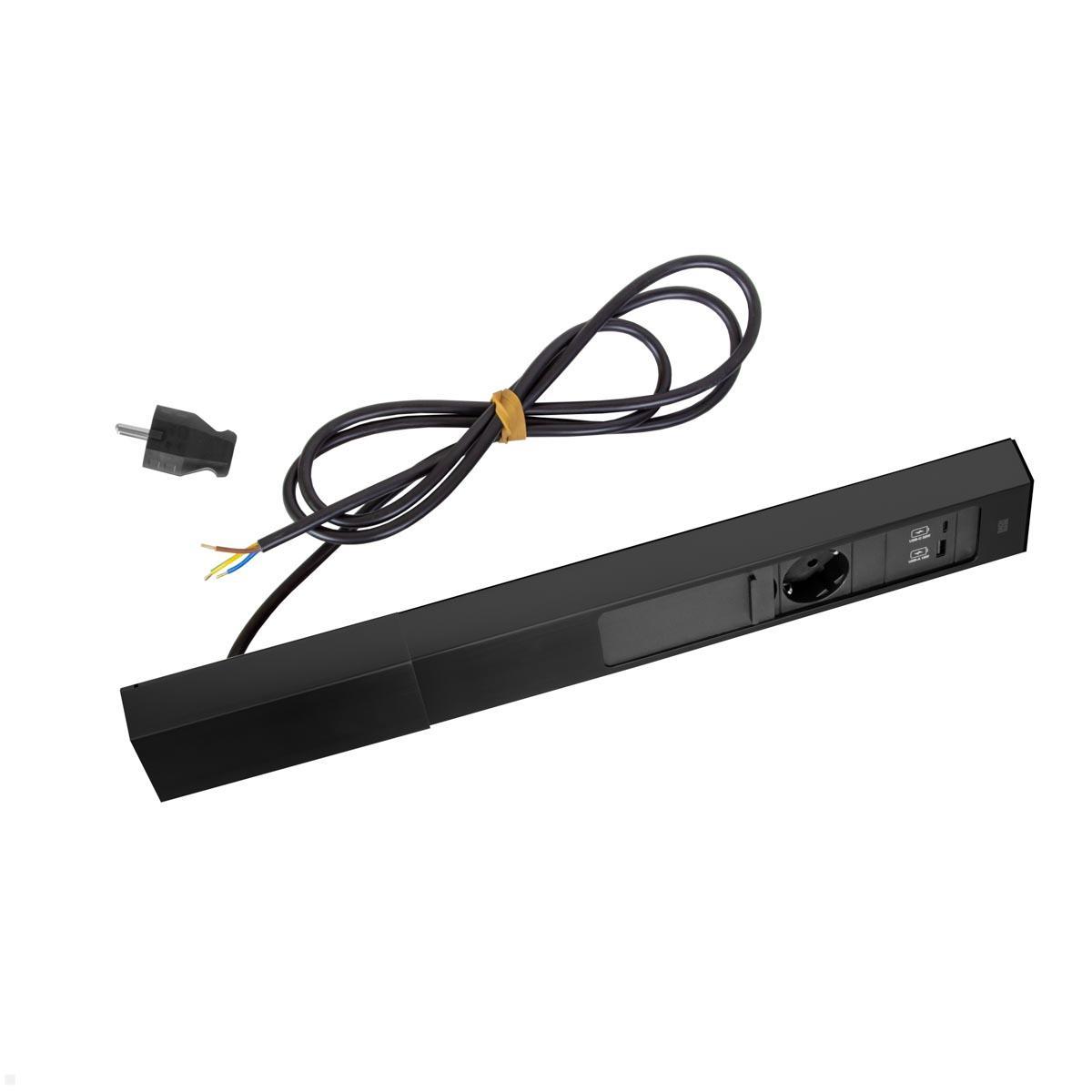 Eck Steckdosen lang USB A/C Küche - Bachmann CASIA 932.106