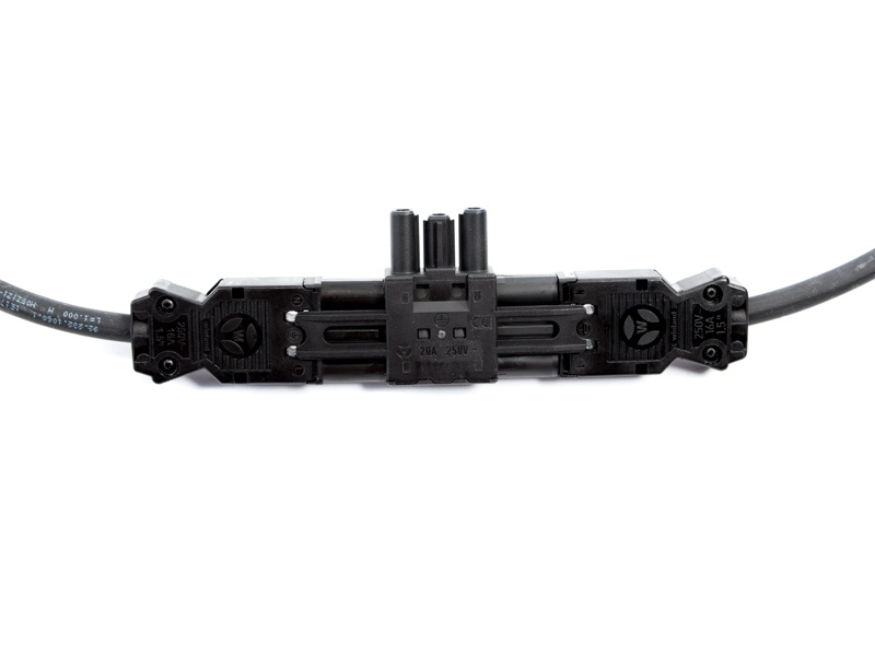 Bachmann Verteilerblock Wieland mit GST18 1E/2A flach 375.102