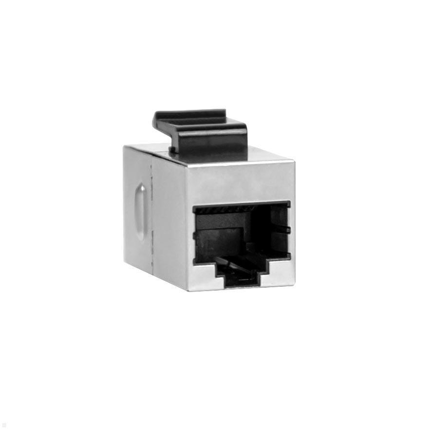 CAT 6a RJ45 Keystone Modul LAN TecLines TKM016, silber