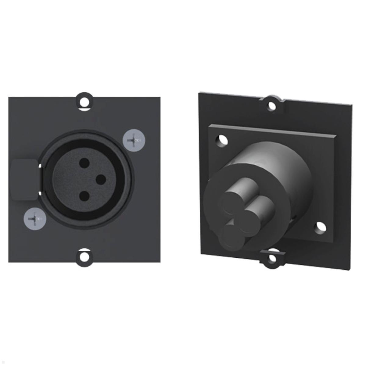 Custom Modul XLR 3-polig Audio Schraubklemme Bachmann 917.096