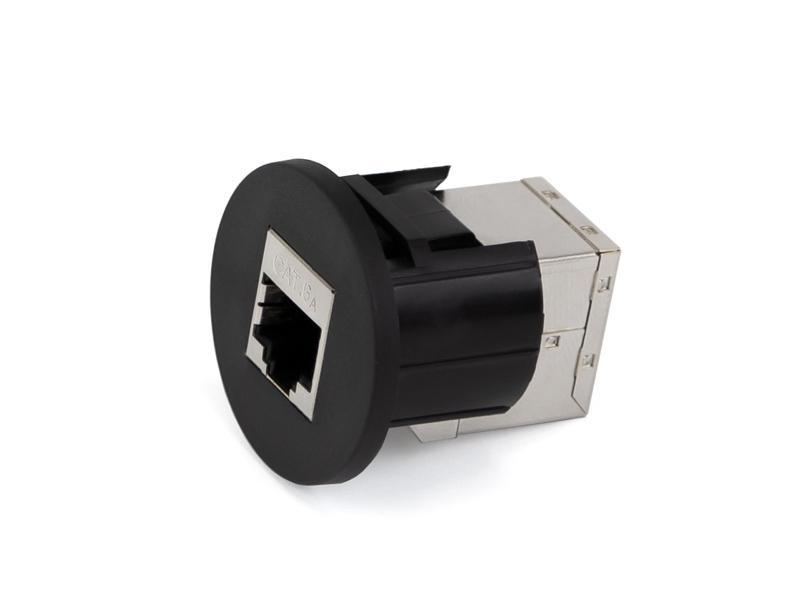 Bachmann MINI PIX Einbaudose CAT6A LAN RJ45 geschirmt