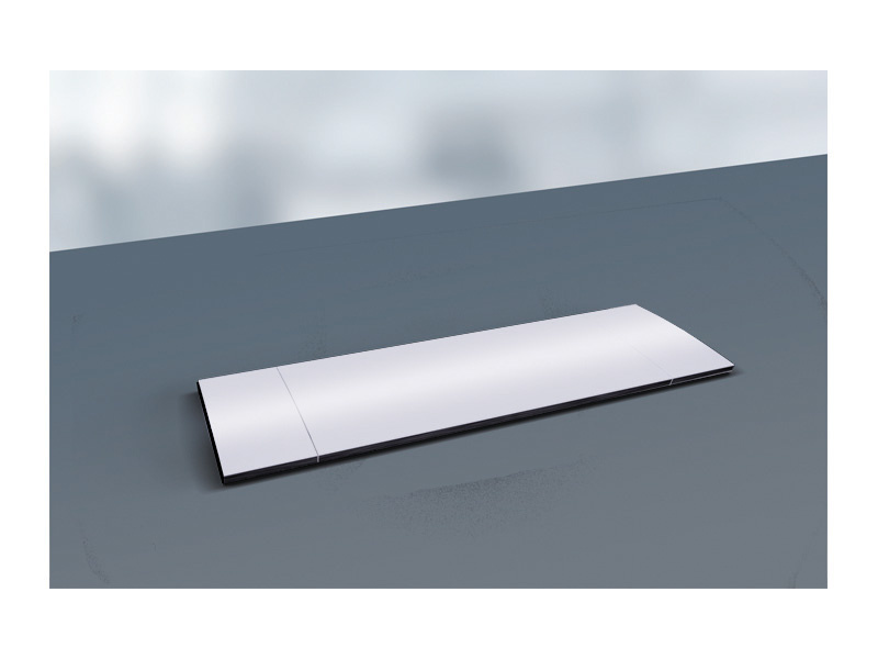 Bachmann Power Frame Cover 3-fach inox 915.501